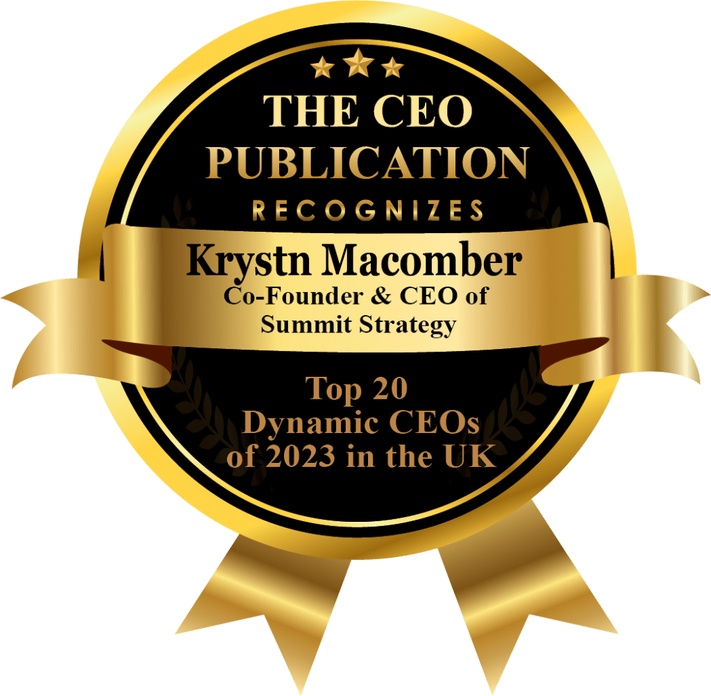 The Brave Leader Surging towards Success | Krystn Macomber CP APMP ...